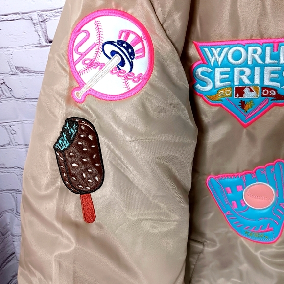 FABU SPORTSWEAR | Jackets & Coats | Special Pink Edition Patch Bomber ...